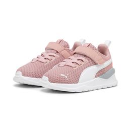 Sneaker Puma "ANZARUN LITE AC INF", Kinder, Gr. 27, rosa (peach smoothie, Puma wei&szlig;), Textil, unifarben, Schuhe Sneaker, mit Klettverschluss, mit CMEVA-D&auml;mpfung, aus Textil