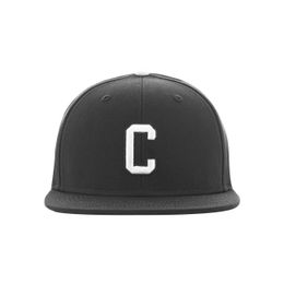 Snapback Cap MSTRDS "MSTRDS Unisex Letter Snapback", Herren, Gr. htgrey/L, schwarz (c), 100% Baumwolle, unifarben, Caps