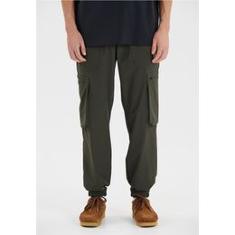 Sweathose SOS "Salonga M", Herren, Gr. XXL, US-Gr&ouml;&szlig;en, schwarz (schwarz, gr&uuml;n), 92% Nylon, 8% Elasthan, unifarben, lang, Hosen Sweathose, mit elastischem 4-Wege-Stretch