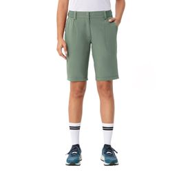 Trekkingshorts Vaude "WOMEN'S FARLEY STRETCH SHORTS II", Damen, Gr. 42, N-Gr, agave, Obermaterial: 89% Polyamid, 11% Elasthan, Hosen, f&uuml;r Outdoor-Aktivit&auml;ten, aus Polyamid und Elasthan, schnelltrocknend