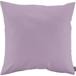 HOCK Dekokissen H.O.C.K. "Classic Uni", lila (lila, unifarben), B:70cm H:10cm L:70cm, Polyacryl, Dekokissen_Sitzkissen_Kissenh&uuml;llen, wasser- und schmutzabweisend, Kissenh&uuml;lle mit F&uuml;llung, 1 St&uuml;ck