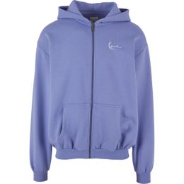 Kapuzenpullover Karl Kani "Karl Kani Herren", Herren, Gr. M, lila, 80% Baumwolle, 20% Polyester, loose fit, ohne Ausschnitt, Pullover Kapuzenpullover