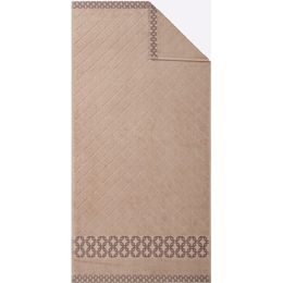 w&auml;schepur Handtuch W&Auml;SCHEPUR Gr. 1, beige, B:50cm L:100cm, Walkfrottee, 100% Baumwolle, Handt&uuml;cher