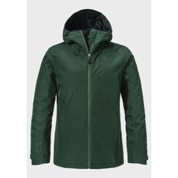 Sch&ouml;ffel Outdoorjacke SCH&Ouml;FFEL "Ins Jacket Style Wildkar WMS", Damen, Gr. 36, gr&uuml;n (6965, gr&uuml;n), Oberstoff: Aussenseite: 100% Polyester. (Membran: Thermoplastisches Polyurethan). Futter: 100% Polyester. Wattierung: 100% Polyester, regular fit, hoch geschlossener Ausschnitt, Jacken Outdoorjacke