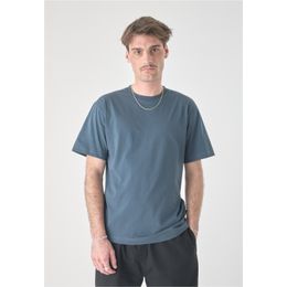 T-Shirt Cleptomanicx "Classic Tee Ligull Classic", Jungen, Gr. L, gr&uuml;n, 100% Baumwolle, bestickt, normal, Rundhals, Shirts T-Shirt, mit lockerem Schnitt