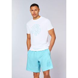 Print-Shirt Chiemsee, Jungen, Gr. L (52/54), wei&szlig;, 100% Baumwolle, Rundhals, Shirts
