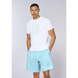 Print-Shirt Chiemsee, Jungen, Gr. L (52/54), wei&szlig;, 100% Baumwolle, Rundhals, Shirts