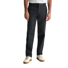Marc O'Polo Chinohose MARC O'POLO "aus Bio-Baumwoll-Denim", Herren, Gr. 29, L&auml;nge 32, dunkelblau, Obermaterial: 97% Baumwolle, 3% Elasthan, unifarben, regular fit, Hosen Chinohose