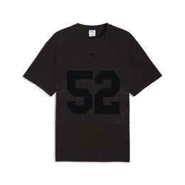 Trainingsshirt Puma "Porsche Legacy Lifestyle Trikot Herren", Herren, Gr. L, schwarz, Obermaterial: 100% Baumwolle. Rippe: 100% Baumwolle, relaxed fit, Rundhals, Shirts