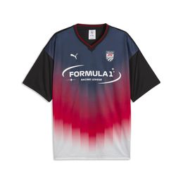 Trainingsshirt Puma "F1 Gro&szlig;britannien Relaxed Trikot Herren", Jungen, Gr. L, schwarz, Obermaterial: 100% Polyester. Kragen: 97% Polyester, 3% Elasthan, clean, relaxed fit, Rundhals, Shirts