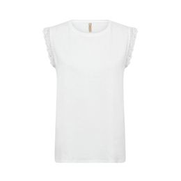Funktionstop soyaconcept "Soya Concept Top SC-DERBY", Damen, Gr. L, 1000 wei&szlig;, Obermaterial: 100% Baumwolle, Tops