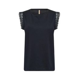 Funktionstop soyaconcept "Soya Concept Top SC-DERBY", Damen, Gr. L, 6910 navy, Obermaterial: 100% Baumwolle, Tops
