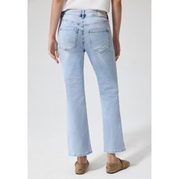 Skinny-fit-Jeans STREET ONE STUDIO, Damen, Gr. 25, L&auml;nge 28, ultrableached wash, Jeans, 89% Baumwolle, 8% Polyester, 3% Elasthan, unifarben, lang, Jeans, 5-Pocket-Style
