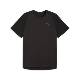 Trainingsshirt Puma "PWRTRAIN Trainingsshirt Herren", Jungen, Gr. L, schwarz, Obermaterial: 100% Polyester, regular fit, Rundhals, Shirts