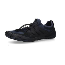 Barfu&szlig;schuh Dockers by Gerli, Herren, Gr. 42, navy, Textil, Schuhe Barfu&szlig;schuh, bequemer Schlupfschuh, Outdoorschuh mit Schnellverschluss