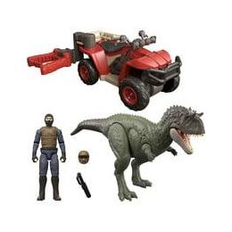 Mattel Jurassic World Fahrzeug- und Dinosaurier-Fangset, Sets