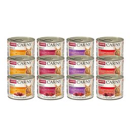 animonda Carny Adult Mixpaket Mix 1 Katzen-Nassfutter getreidefrei 12x200g