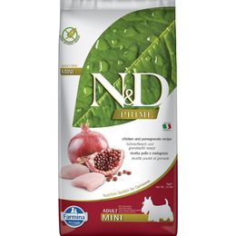 Farmina N&D Prime Dog Huhn Adult Mini Hunde-Trockenfutter getreidefrei 7kg