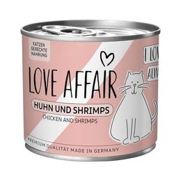 Hardys Love Affair Huhn und Shrimps Katzen-Nassfutter getreidefrei 6x200g