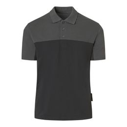 K&Uuml;BLER WORKWEAR K&uuml;bler Polo Shirt schwarz/dunkelgrau L ; K&uuml;bler Workwear (5221 6207-9998-L)