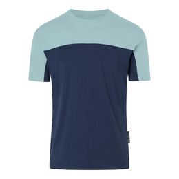 K&Uuml;BLER WORKWEAR K&uuml;bler T-Shirt dunkelblau/eisblau S ; K&uuml;bler Workwear (5220 6206-4844-S)
