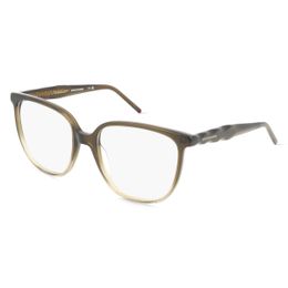 Scotch & Soda Scotch & Soda 3041 Brille Damen | Fassung: Vollrand, Butterfly, Braun Gr&uuml;n