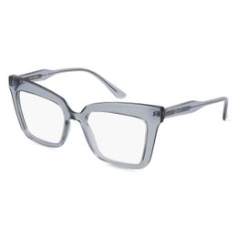 K by KARL LAGERFELD Karl Lagerfeld KL6136 Brille Unisex | Fassung: Vollrand, Quadratisch, Grau