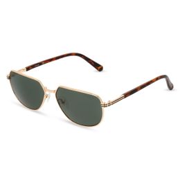 Guess GU00042 | Herren-Sonnenbrille | Fassung: Vollrand, Quadratisch, Metall, Gold | Glasfarbe: G15