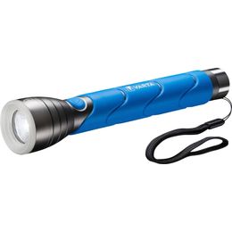 Varta Taschenlampe "Outdoor Sports F30 Taschenlampe inkl. 3x LONGLIFE Power C Batterien", blau, L:25cm &Oslash;:5cm, Mobilleuchten
