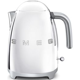 Smeg Wasserkocher "KLF03SSEU", grau (chromfarben), B:22,3cm H:24,8cm T:17,1cm, Wasserkocher