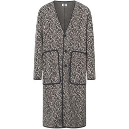 STAPF Langer Mantel Ali Anthra/Tannenzweig (Gr&ouml;&szlig;e: M/L)