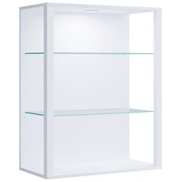 H&auml;ngevitrine Glasol Wei&szlig;