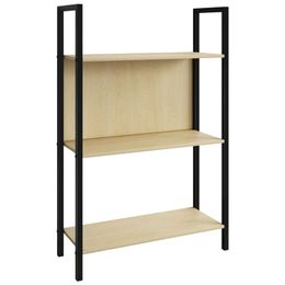 Regal Flakos 3 Honigeiche/Schwarz