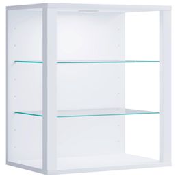 H&auml;ngevitrine Glasol Wei&szlig;