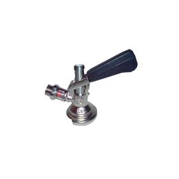 ich-zapfe Komplett Set - Zapfanlage JET 30 Bierkoffer, Durchlaufk&uuml;hler 1-leitig Trockenk&uuml;hler, bis zu 35 Liter/h, inkl. Biergl&auml;ser ISAR 0,3 Liter 6 Stk., Zapfkopf:NC Adapter