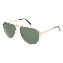 Bogner BO 7327 | Unisex-Sonnenbrille | Fassung: Vollrand, Pilot, Edelstahl, Gold | Glasfarbe: Gr&uuml;n
