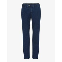 Eurex By Brax Herren Bundfaltenhose Style FRED, denim blau, Gr. 24