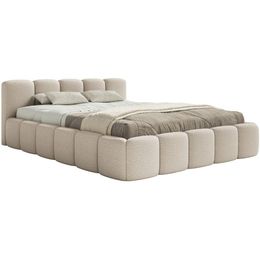 Selsey Polsterbett, Ecru, Textil, 2-Sitzer, 140x200 cm, Schlafzimmer, Betten, Polsterbetten