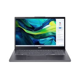Acer Aspire 15 A15-61M Laptop/Ultrabook, 15.6" Full HD IPS, AMD Ryzen 5 8640HS, 16GB RAM, 512GB SSD, AMD Radeon Graphics, Windows 11 Home, Grau