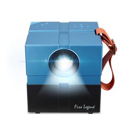 Acer AOPEN Portable LED QH12a, Entry/HD Projector, 1280x720 Resolution, 135 lm Brightness, Blau