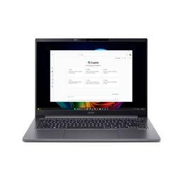 Acer TravelMate X4 AI OLED, TMX414-51-TCO Ultrabook/Laptop, Business, 14" 1.9K/1920x1200/60Hz, Intel Core Ultra 7 258V, 32GB RAM, 1TB SSD, Intel ARC 140V, Windows 11 Pro, Grau
