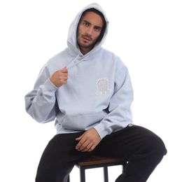 Avirex - "Jackson" Kapuzenpullover f&uuml;r Herren, Polyester-Baumwollmischgewebe (Himmelblau)