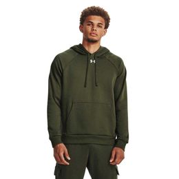 Under Armour - Kapuzenpullover f&uuml;r Herren, Fleece (Marineblau/Wei&szlig;)