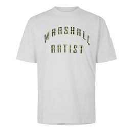Marshall Artist - "Detroit" T-Shirt f&uuml;r Herren/Damen Unisex (Wei&szlig;)