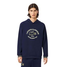 Lacoste - "Loungewear" Kapuzenpullover f&uuml;r Herren/Damen Unisex (Marine)