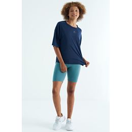 &Uuml;bergro&szlig;es Rundhals-T-Shirt