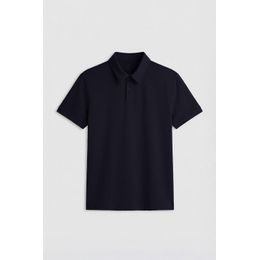 Herren Baumwolle Elasthan Polo-T-Shirt