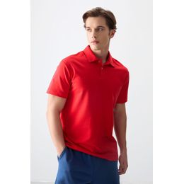 &Uuml;bergr&ouml;&szlig;en-Polo-Kragen-T-Shirt