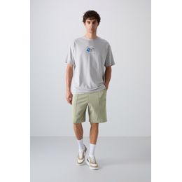 Herren Strick Sweat Shorts