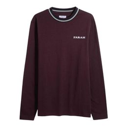 Farah - "Colorado" Sweatshirt f&uuml;r Herren, Rundhalsausschnitt, Regul&auml;r (Rot)